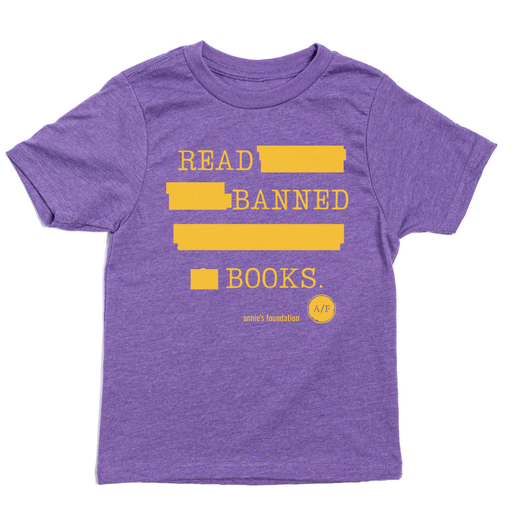 Annie's Foundation - Read Banned Books Kids Shirt – Raygun Custom
