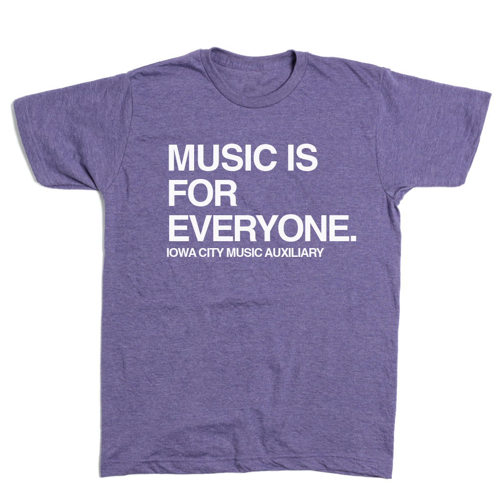 Music Is For Everyone Shirt – Raygun Custom
