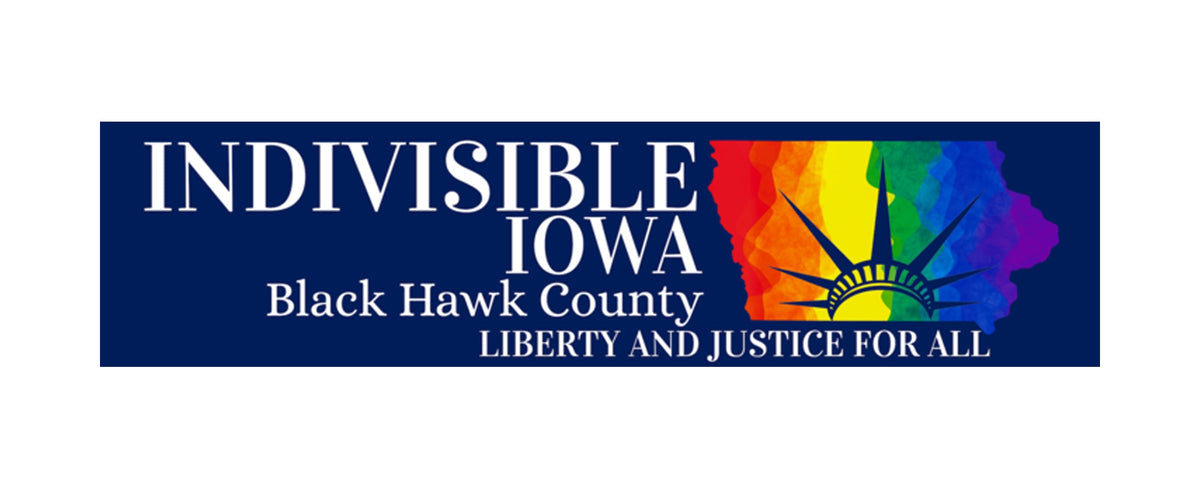 Indivisible Iowa - Black Hawk County Store – Raygun Custom