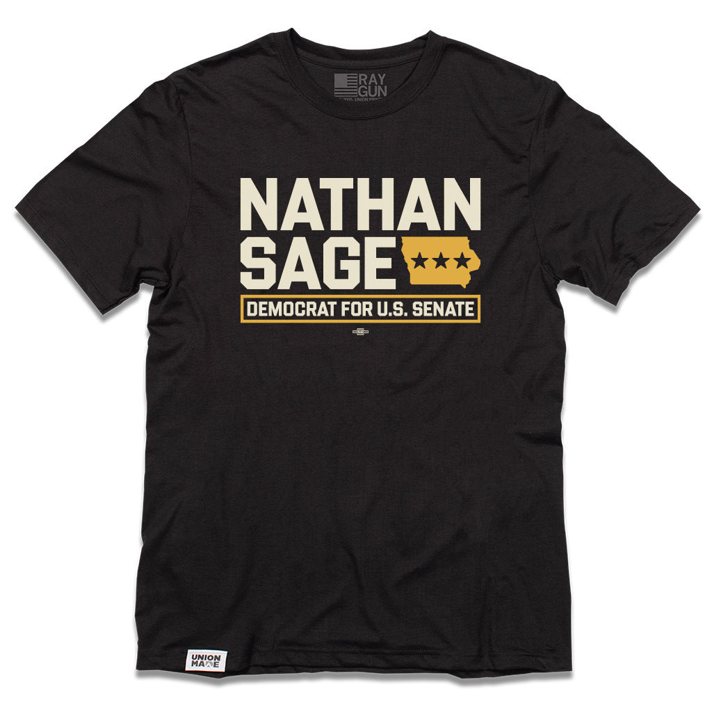 Sage for Senate: Democrat for US Senate Shirt – Raygun Custom