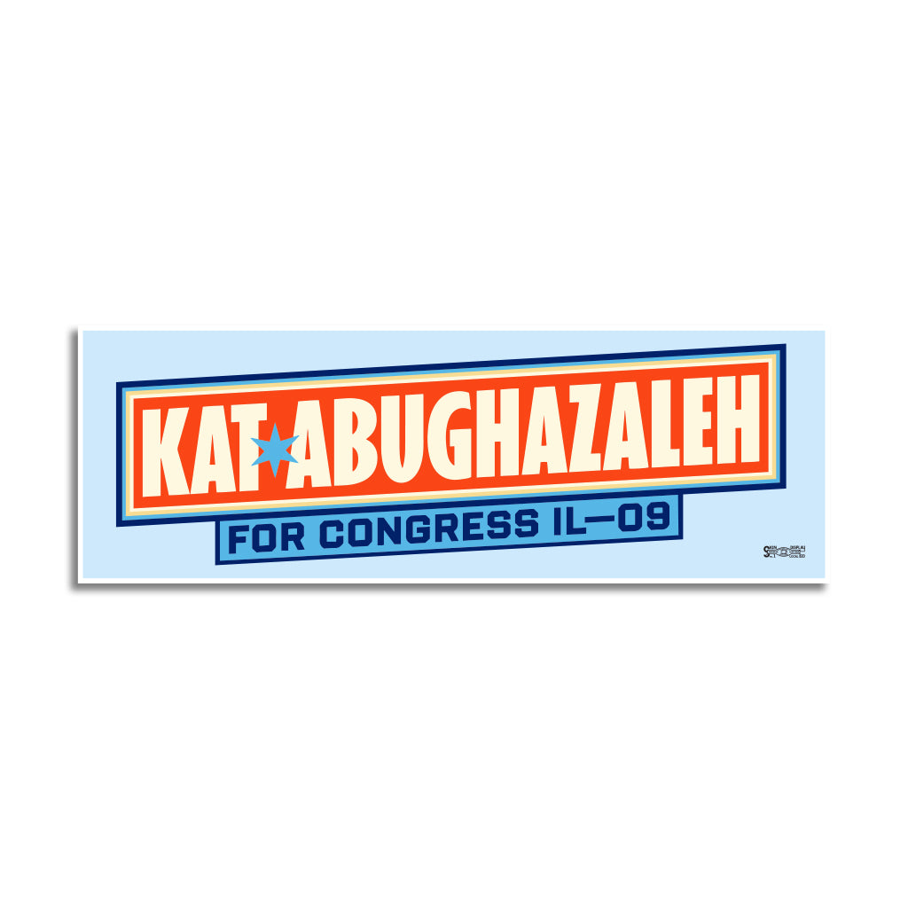 Kat for Illinois Bumper Sticker – Raygun Custom