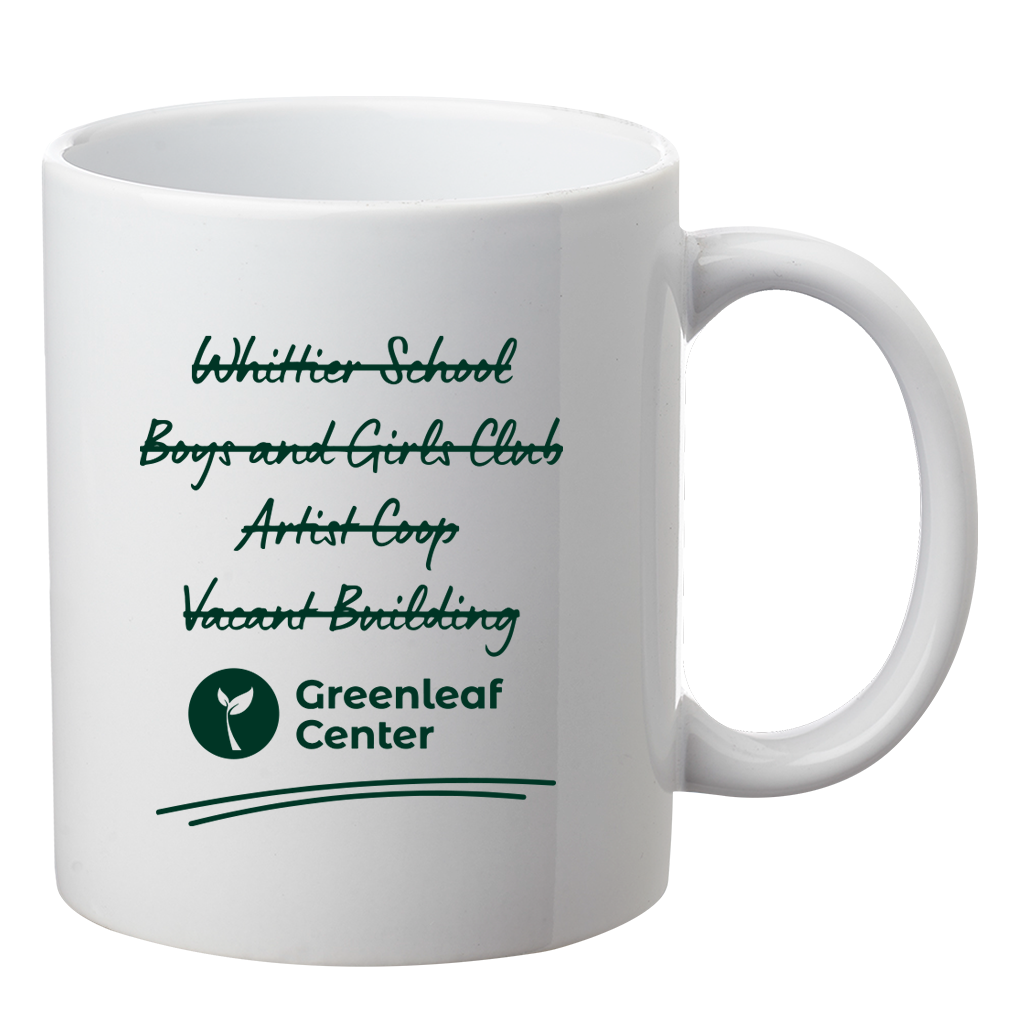 Greenleaf Center Mug – Raygun Custom