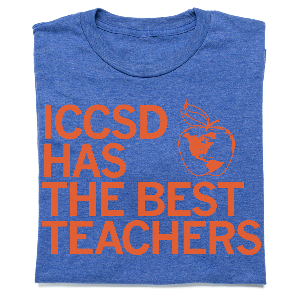 IC Schools: ICCSD Has the Best Teachers Shirt – Raygun Custom
