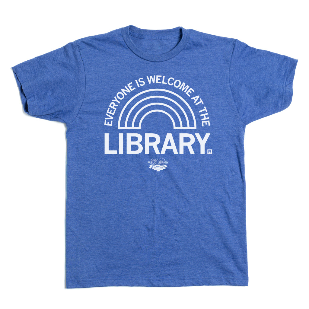 ICPL: Everyone Is Welcome at the Library Shirt – Raygun Custom
