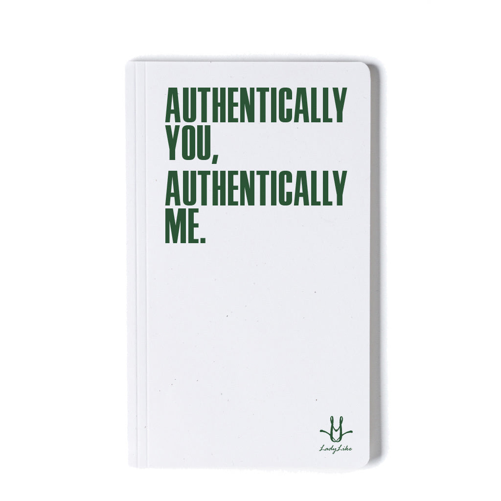 LadyLike: Authentically You, Authentically Me Notebook – Raygun Custom