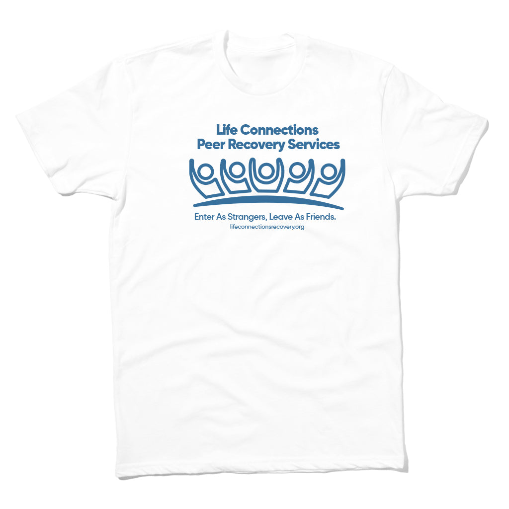Life Connections Peer Recovery Services Logo Shirt – Raygun Custom