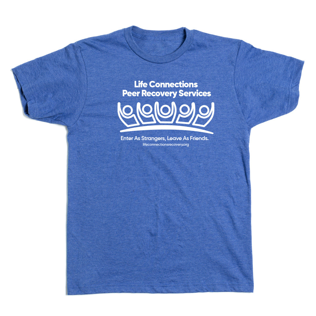 Life Connections Peer Recovery Services Logo Shirt – Raygun Custom