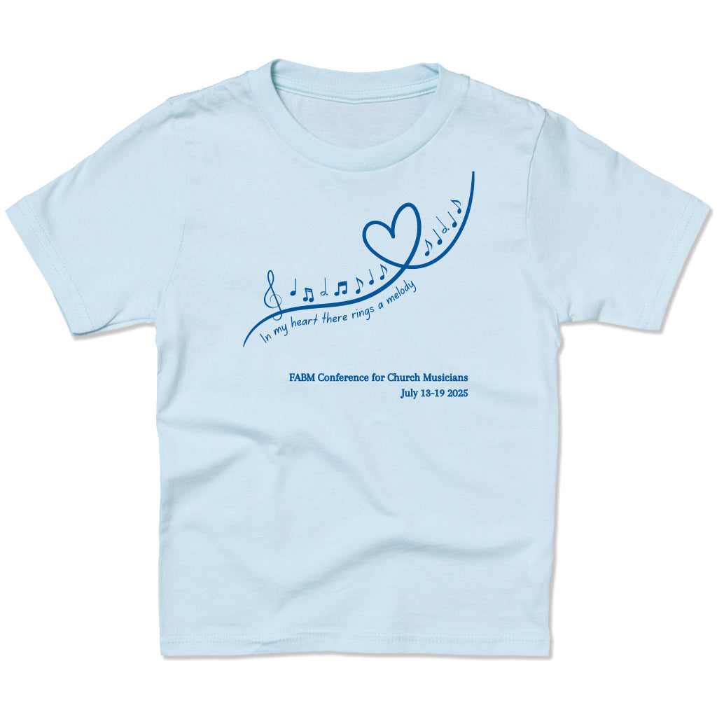 FABM: In My Heart There Rings a Melody Kids Shirt – Raygun Custom