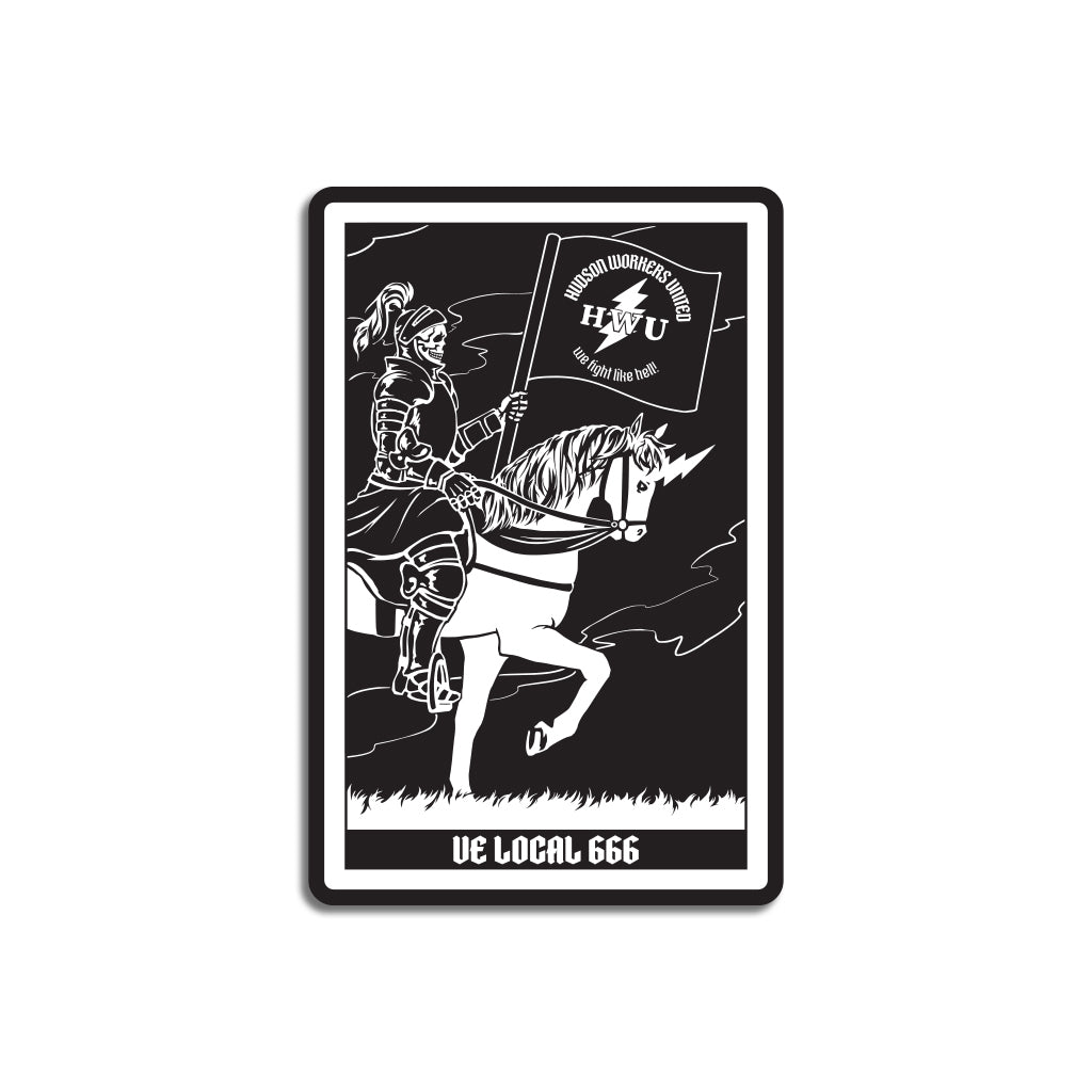 UE Local 666: Tarot Sticker – Raygun Custom