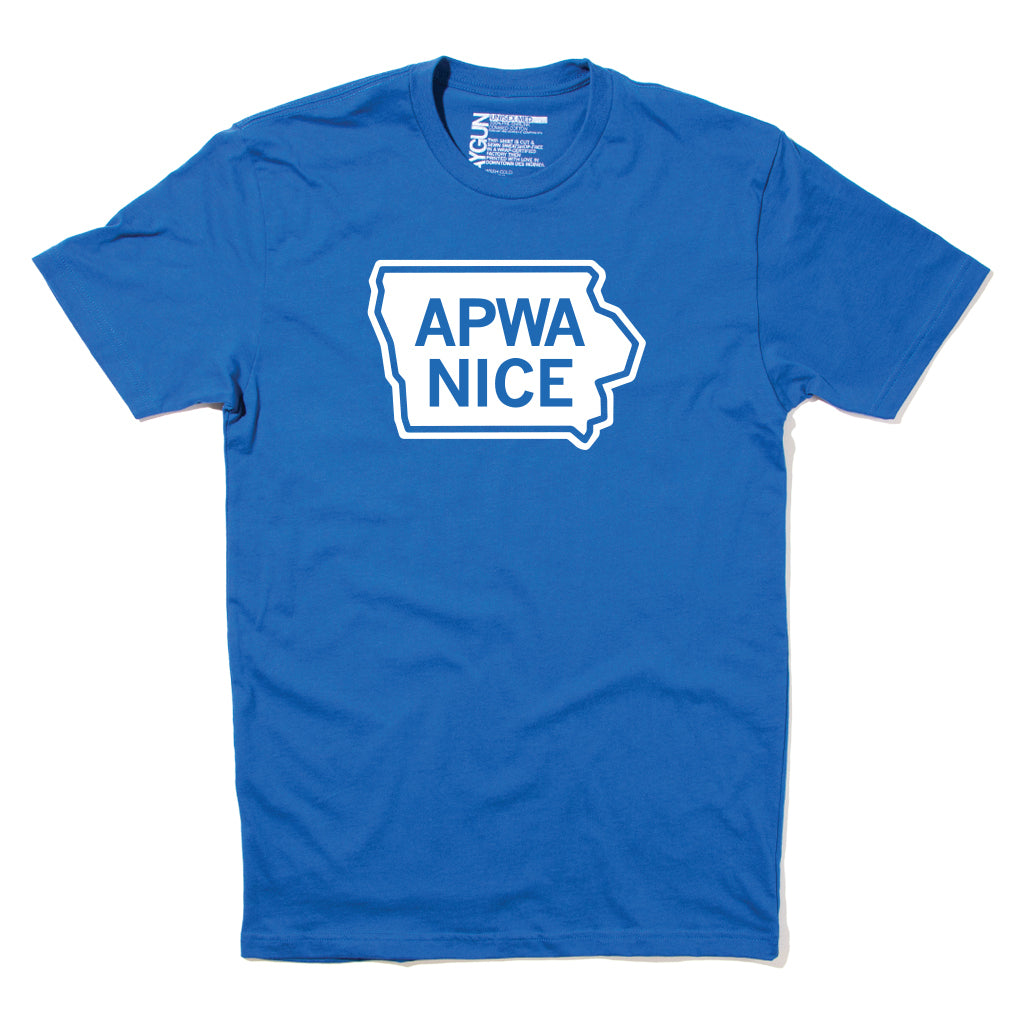 APWA Iowa: APWA Nice Shirt – Raygun Custom
