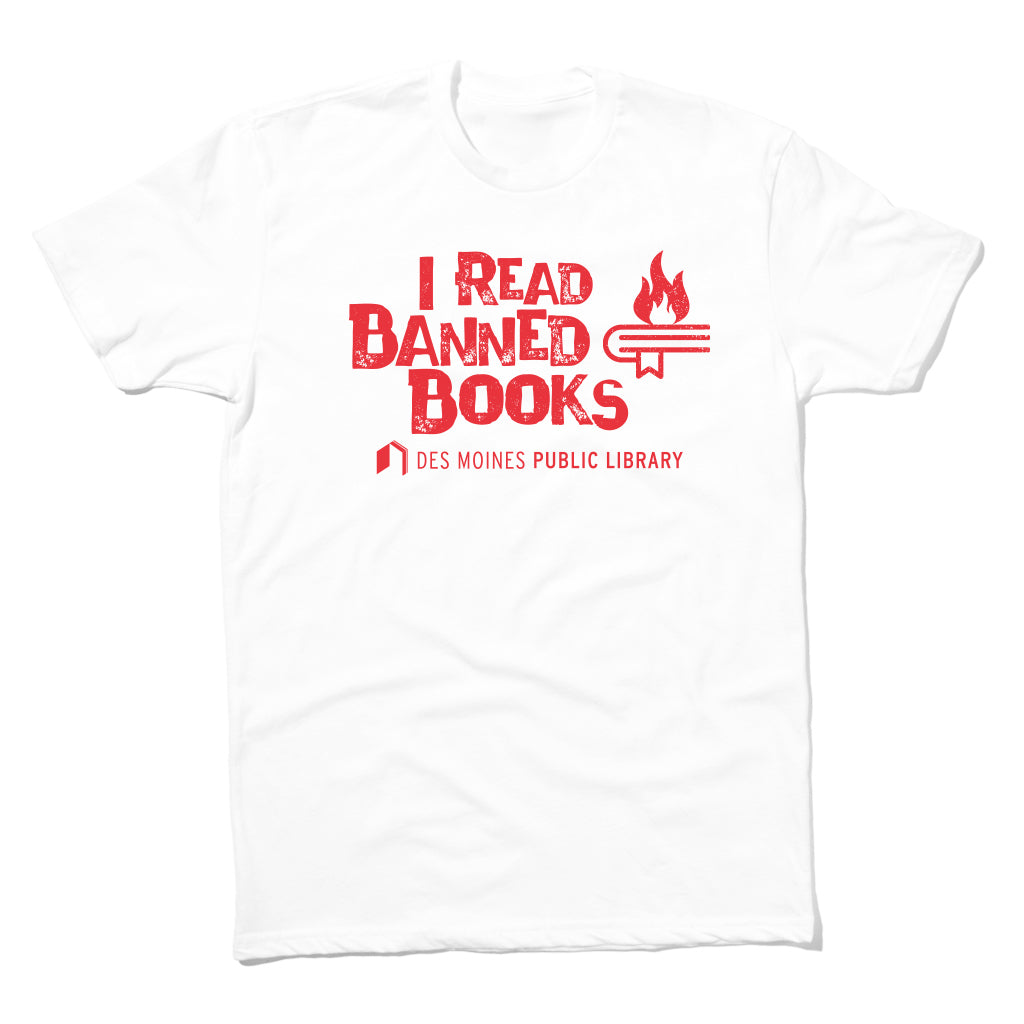 I Read Banned Books Flame Shirt – Raygun Custom