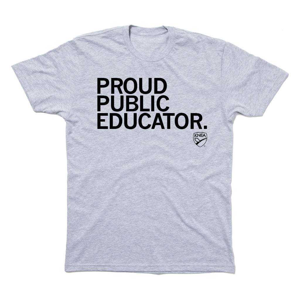 KNEA: Proud Public Educator Shirt – Raygun Custom