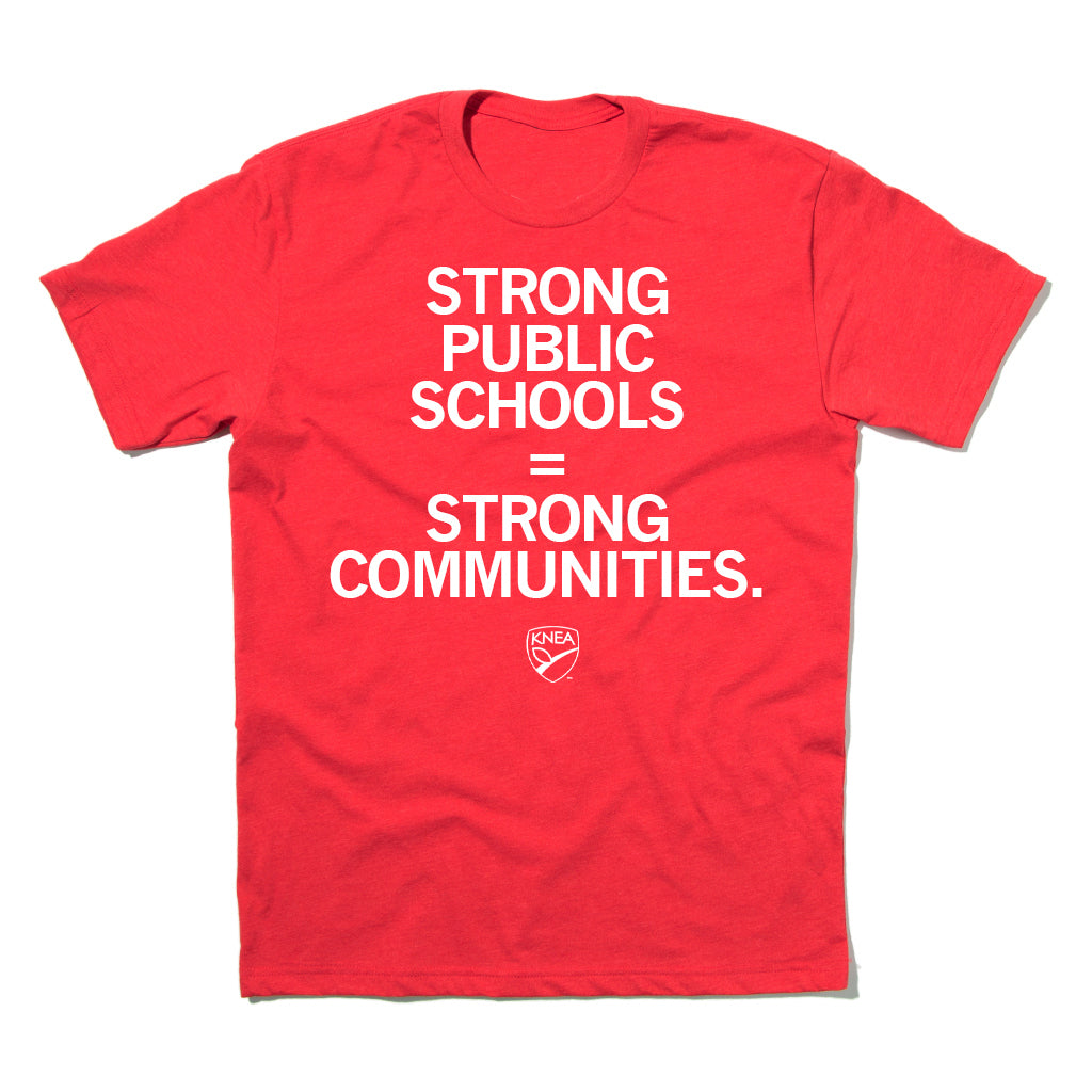 KNEA: Strong Communities Shirt – Raygun Custom