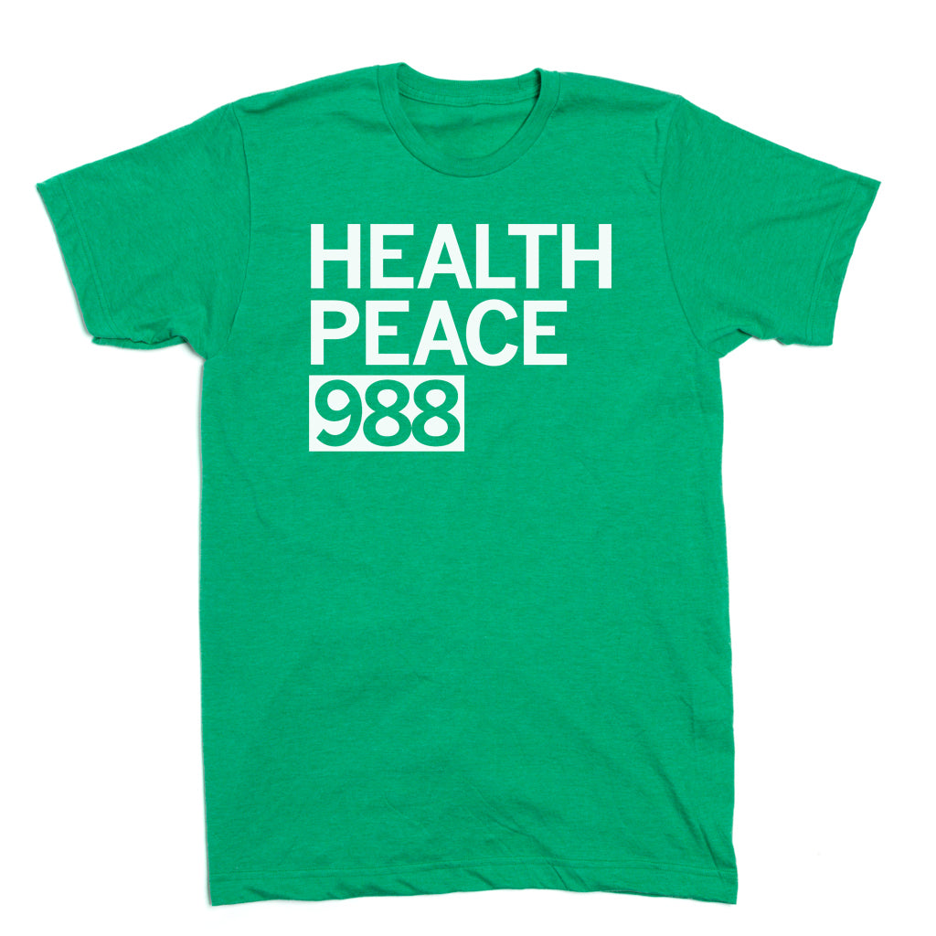 Health Peace 988 Shirt – Raygun Custom
