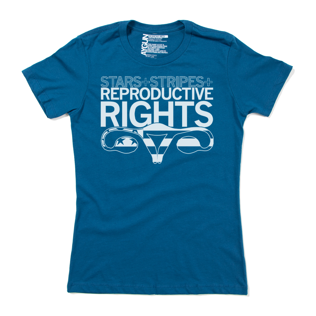PPAI: Stars + Stripes + Reproductive Rights Shirt – Raygun Custom