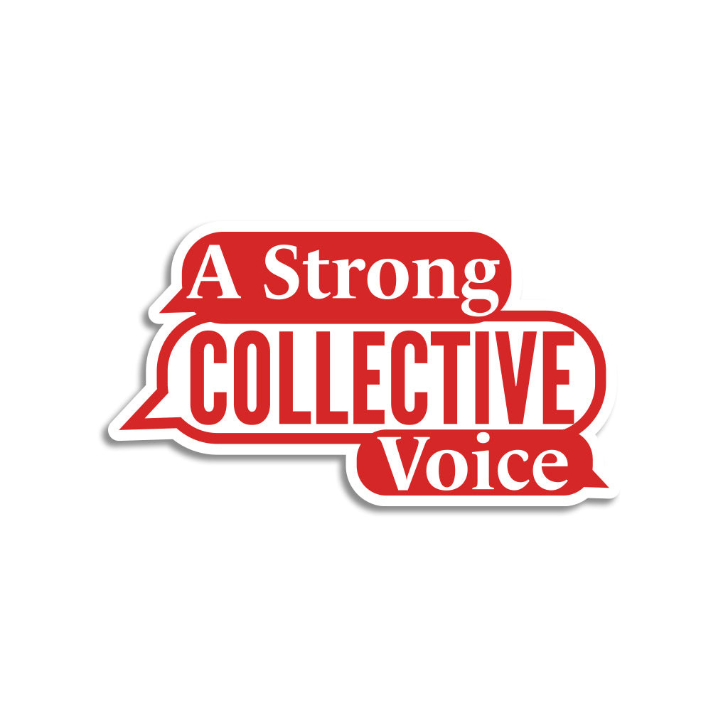 VEA: A Strong Collective Voice Sticker – Raygun Custom