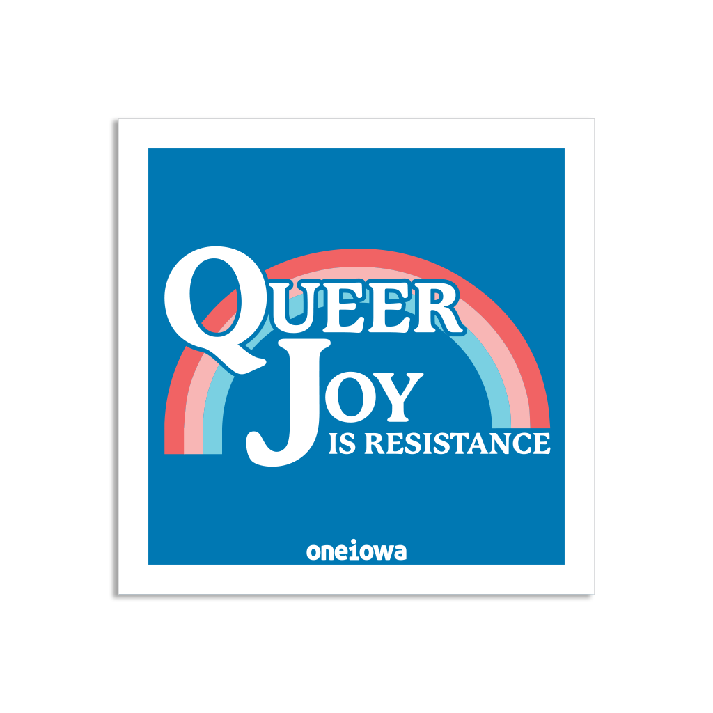 Queer Joy Sticker – Raygun Custom